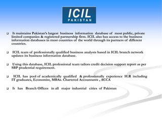 ICIL Pakistan | PPTX