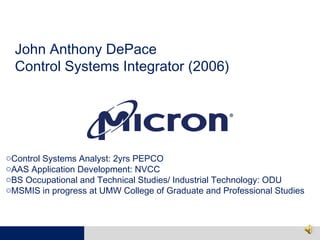 My system blueprint at Micron - HPM and Toxic Gas Monitoring / Delivery ...