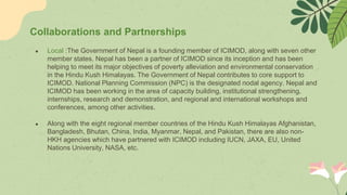Presentation on ICIMOD ( International Centre for Integrated Mountain ...