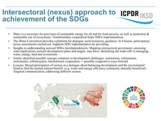 Signifying transboundary cooperation from local to global development ...