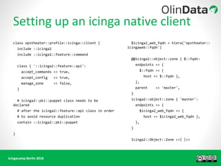 Icinga 2 and Puppet automate monitoring | PDF