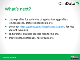 Icinga 2 and Puppet automate monitoring | PDF