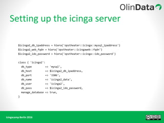 Icinga 2 and Puppet automate monitoring | PDF