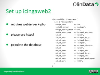 Icinga 2 and Puppet - Automate Monitoring | PPT