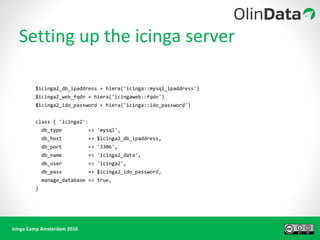 Icinga 2 and Puppet - Automate Monitoring | PPT