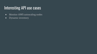 Icinga2 api use cases | PDF
