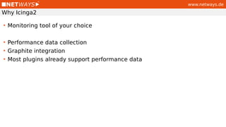 Performance Monitoring with Icinga2, Graphite und Grafana | PPT