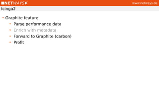 Performance Monitoring with Icinga2, Graphite und Grafana | PPT