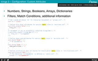 Icinga Camp Antwerp - Icinga2 Configuration | PPTX