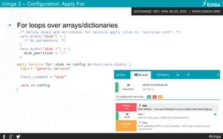 Icinga Camp Antwerp - Icinga2 Configuration | PPTX