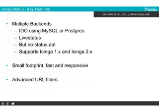 Icinga Web 2 at Icinga Camp Antwerp | PDF