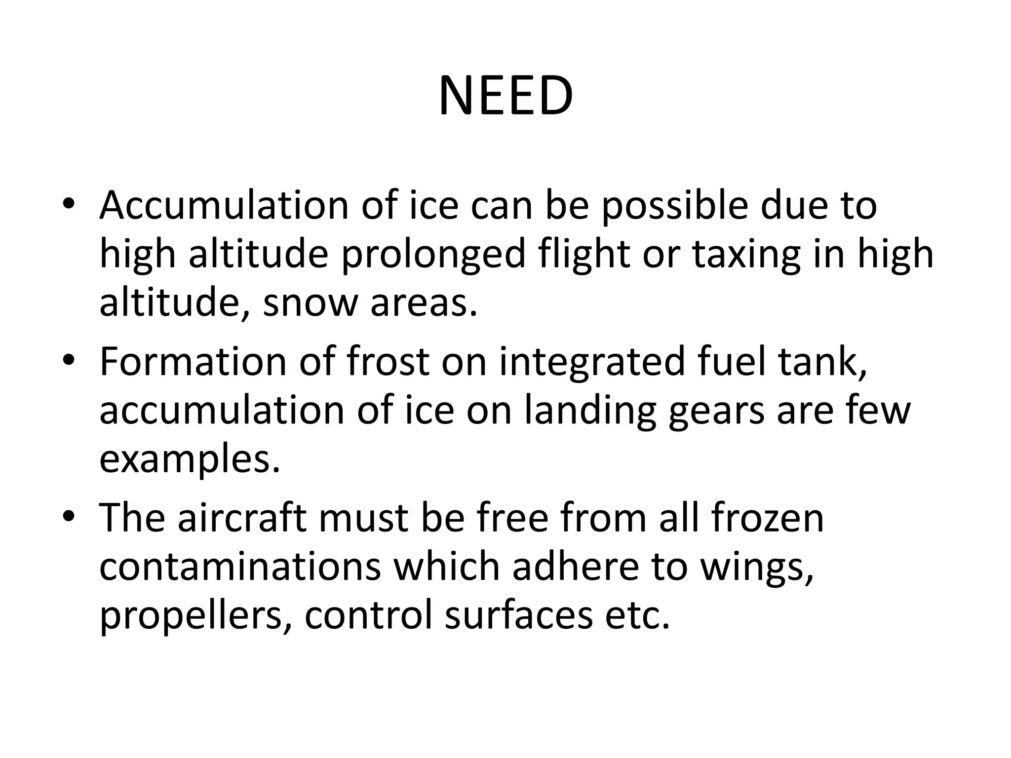 De icing & anti icing of aircraft | PPTX