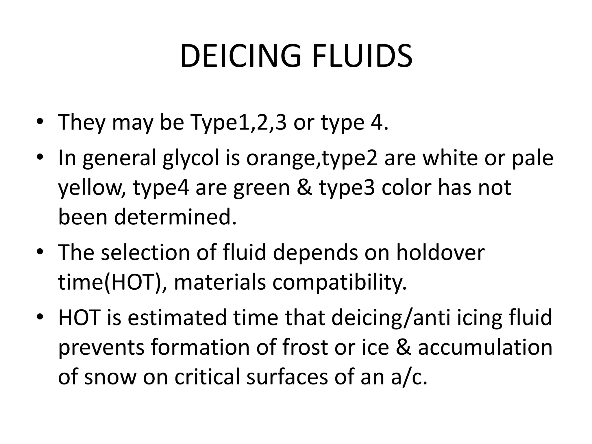 De icing & anti icing of aircraft | PPTX