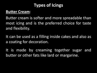 Icing and frosting | PPTX