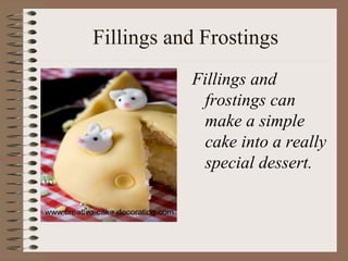 icing, frosting and glaze cakes bnp2 ppt | PPT