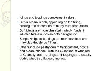 Icings | PPTX