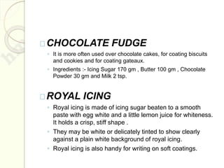Icings | PPTX