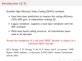 Real time SHVC decoder | PDF