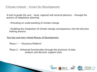 Building a National Climate Information System: Barry O'Dwyer, UCC | PPT