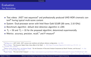 IEEE ICIP'22:Efficient Content-Adaptive Feature-based Shot Detection for HTTP Adaptive Streaming ...