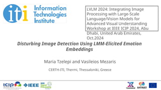 Disturbing Image Detection Using LMM-Elicited Emotion Embeddings | PPT