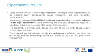 Disturbing Image Detection Using LMM-Elicited Emotion Embeddings | PPT