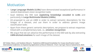 Disturbing Image Detection Using LMM-Elicited Emotion Embeddings | PPT