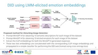 Disturbing Image Detection Using LMM-Elicited Emotion Embeddings | PPT