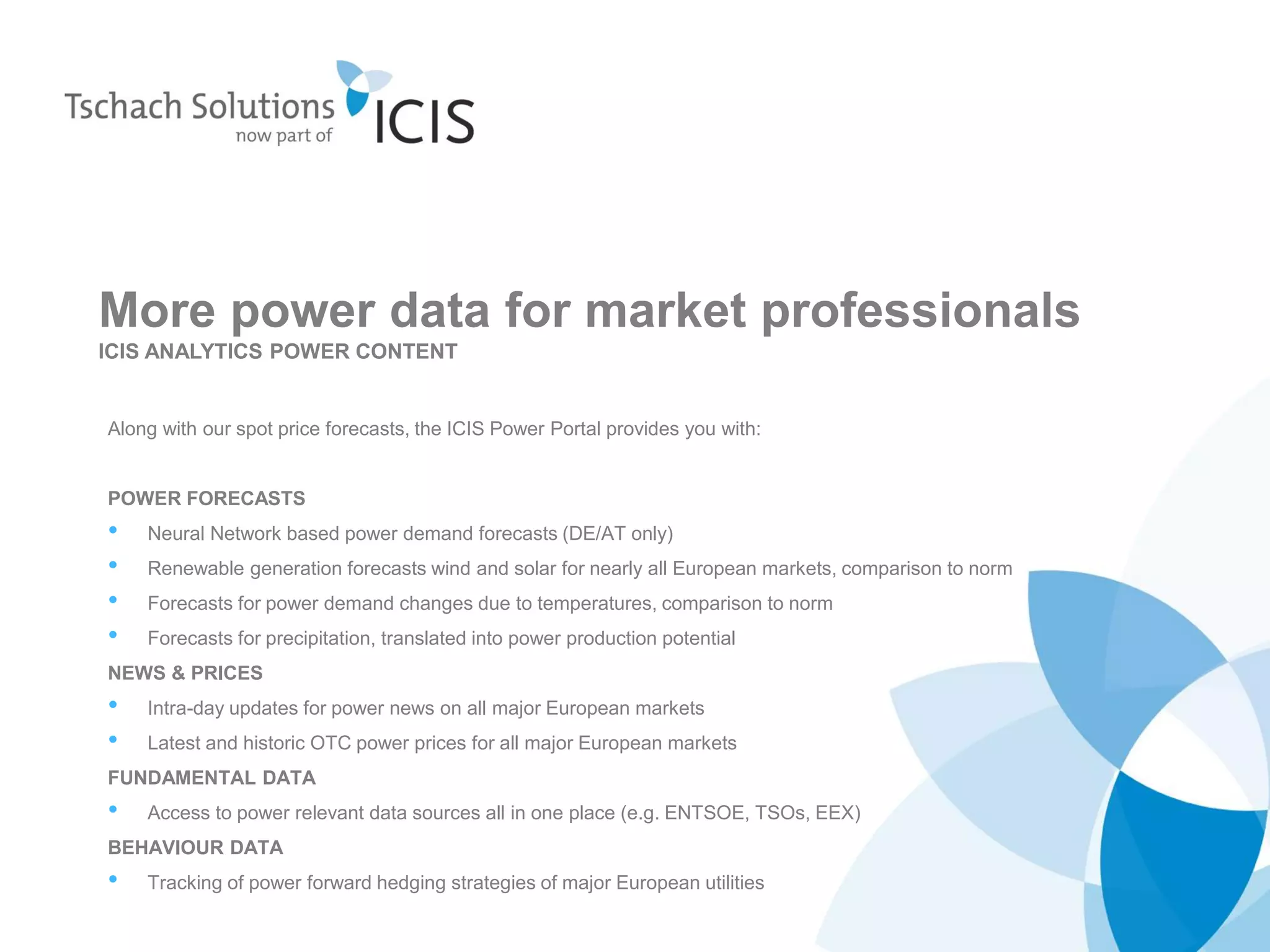 ICIS - Power price prediction with neural networks | PDF