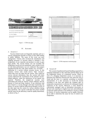 Design and Development of Cold Chain Monitoring System | PDF | Vaccines ...