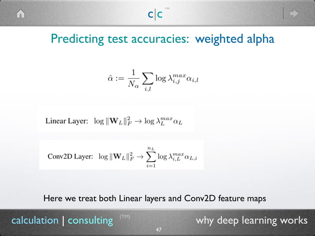 Why Deep Learning Works: Dec 13, 2018 at ICSI, UC Berkeley | PPT