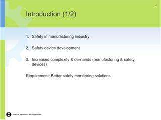 Safety Monitoring system for a manufacturing workstation using Web ...