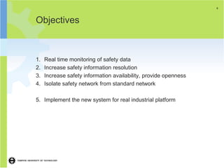 Safety Monitoring system for a manufacturing workstation using Web ...