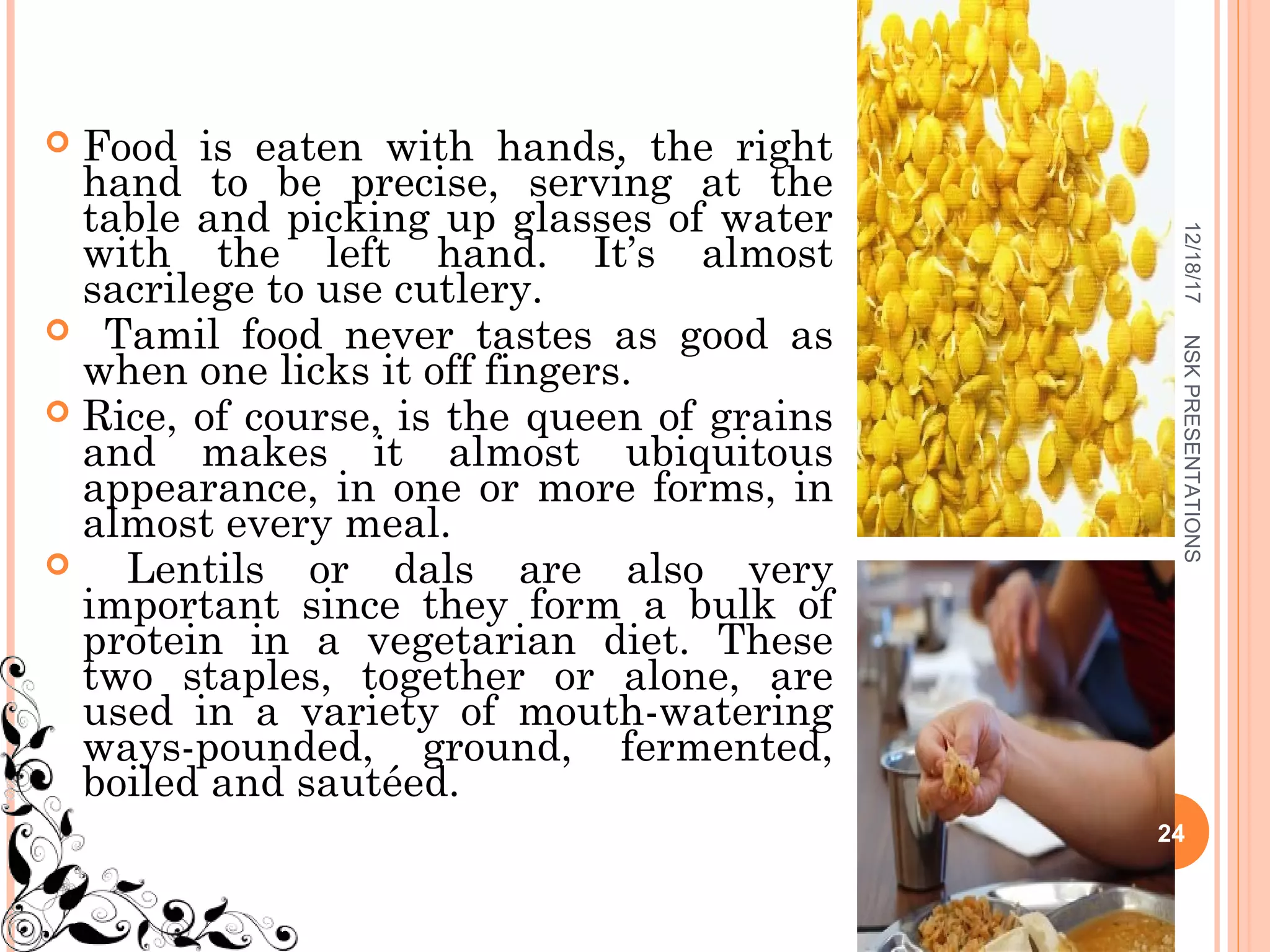 tamil nadu cuisine | PPT