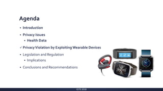 Wearable Technology, Privacy Issues | PPTX