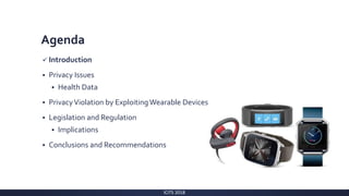 Wearable Technology, Privacy Issues | PPTX