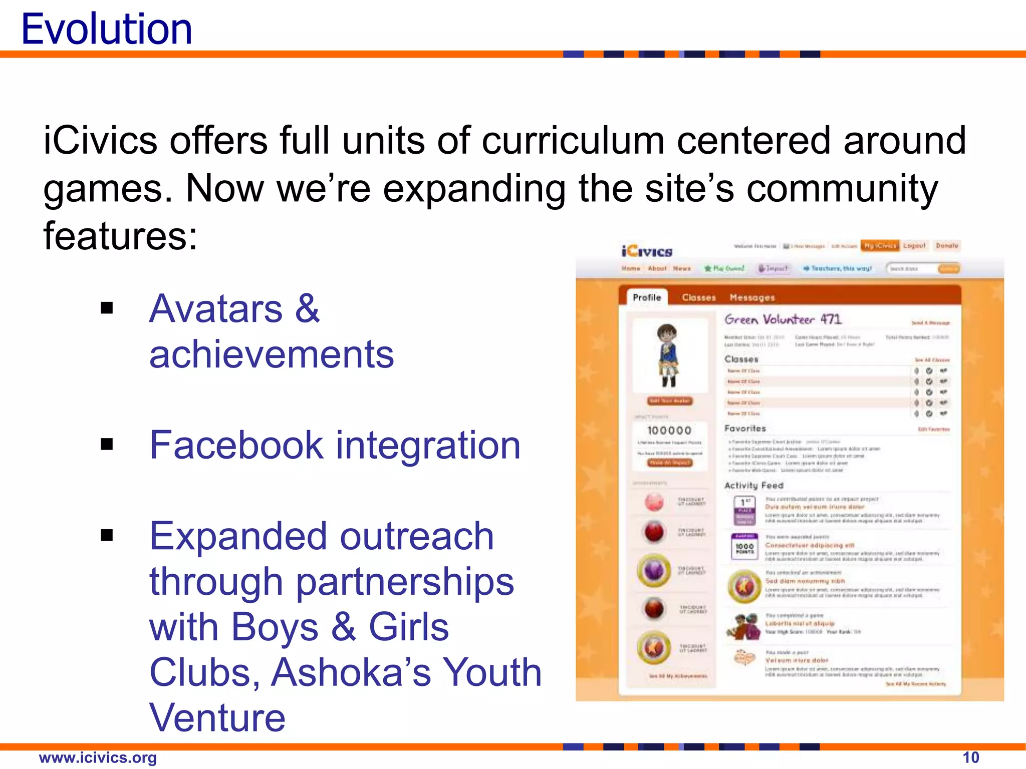 The Case for iCivics | PPTX