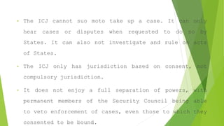 International Court of Justice | PPTX