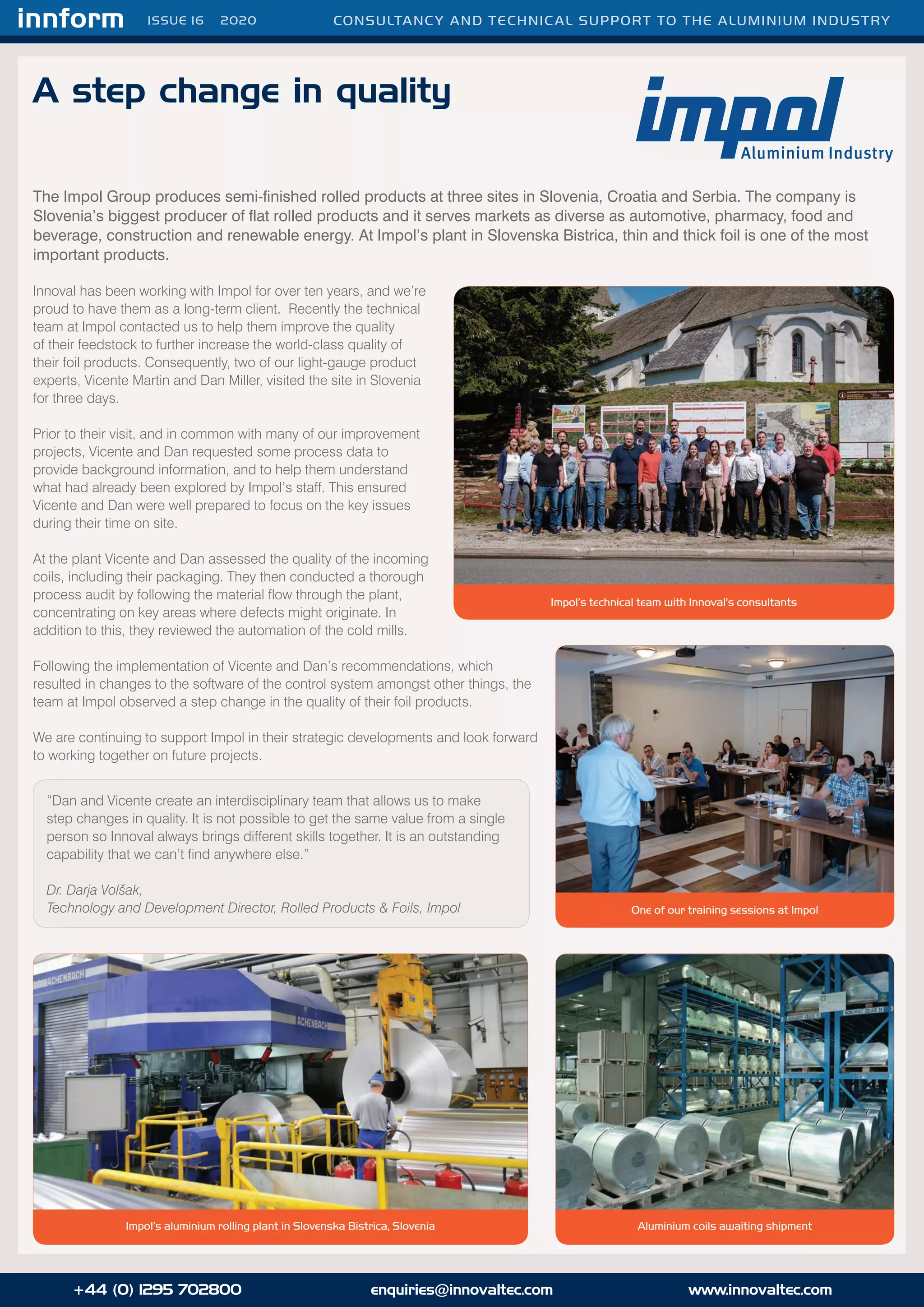 Innoval Technology Newsletter 2020 | PDF