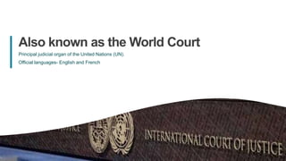 Icj and decision making in Icj | PPT