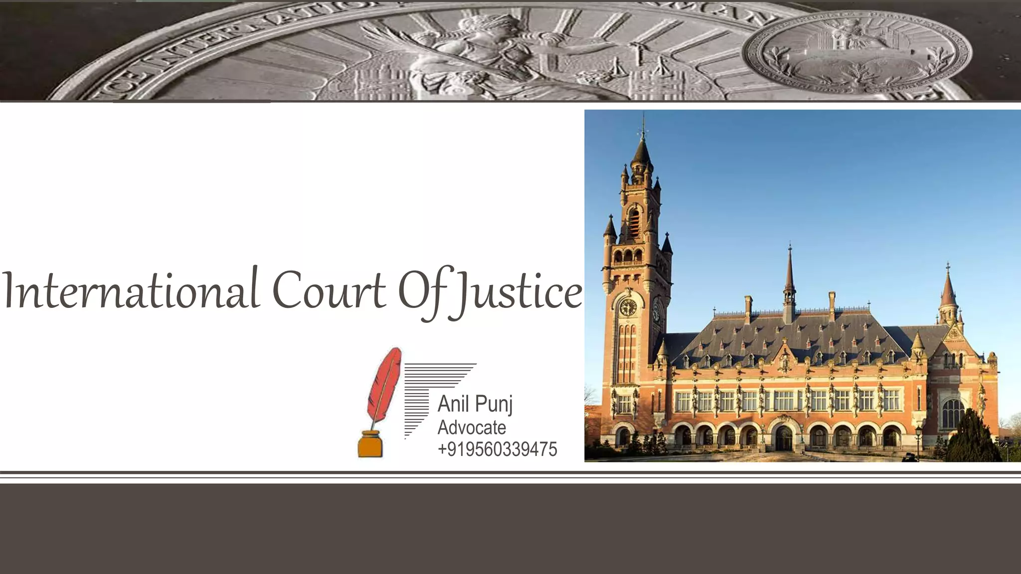 International Court of Justice | PPTX