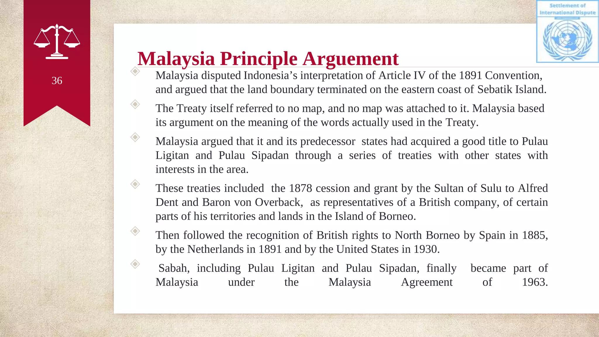 ICJ Cases Malaysia | PPTX
