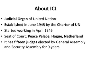 international court of jurisdiction | PPTX