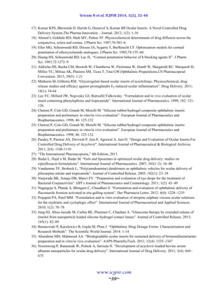 AN OVERVIEW OF OCULAR DRUG DELIVERY SYSTEM INCLUDING ROLE OF OCULAR ...