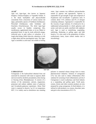 AN OVERVIEW ON NATURAL POLYMERS AS PHARMACEUTICAL EXCIPIENT | PDF