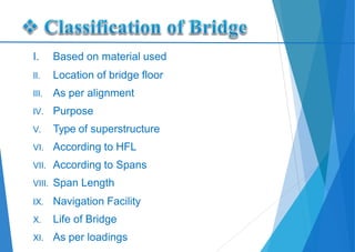 Classification of Bridge | PPTX