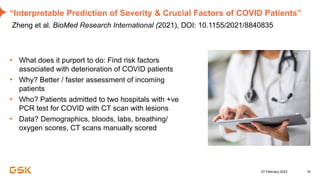 ML, biomedical data & trust | PPT