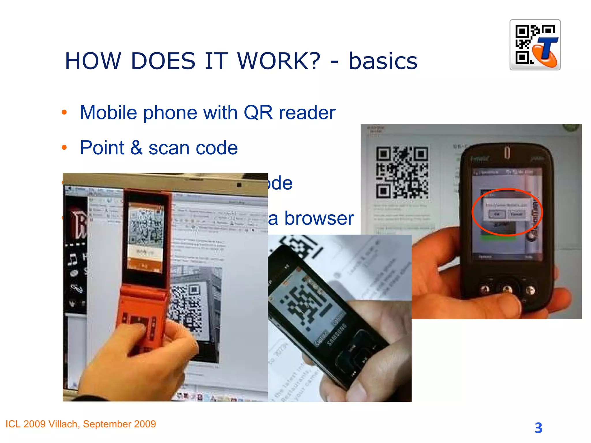 QR Codes: tagging for learning performance | PPT