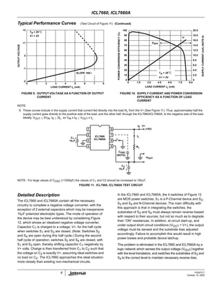 ICL7660 Monolithic CMOS Voltage Converters | PDF