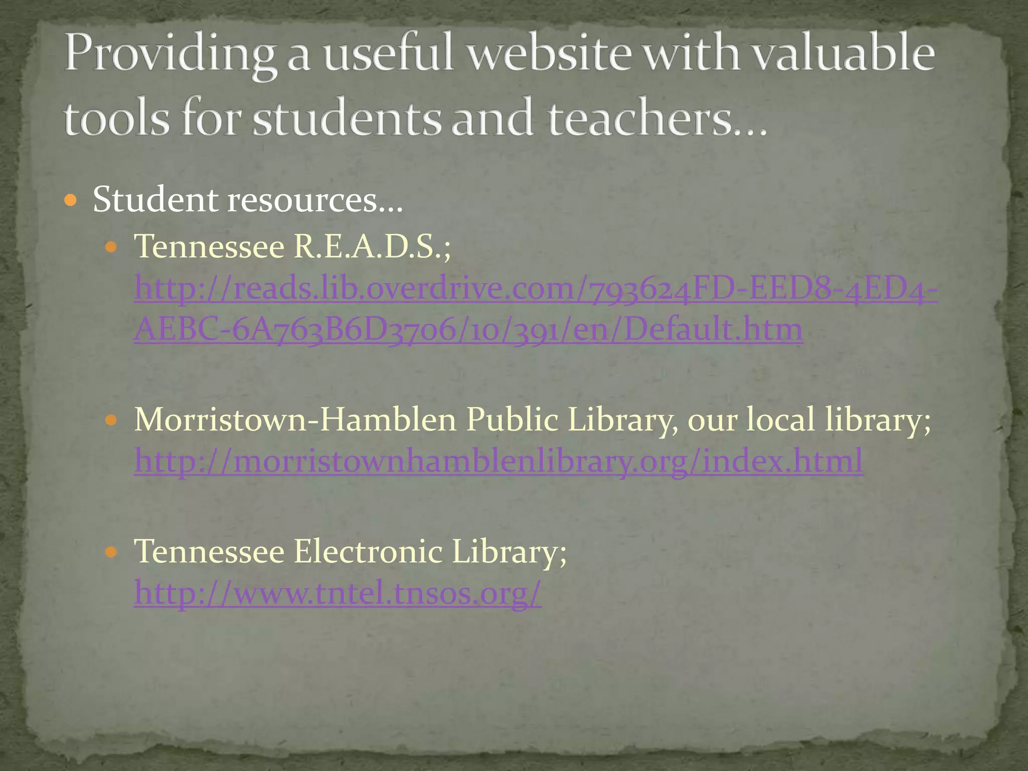 Icl 7730 assignment 3 presentation jenny wyatt | PPT